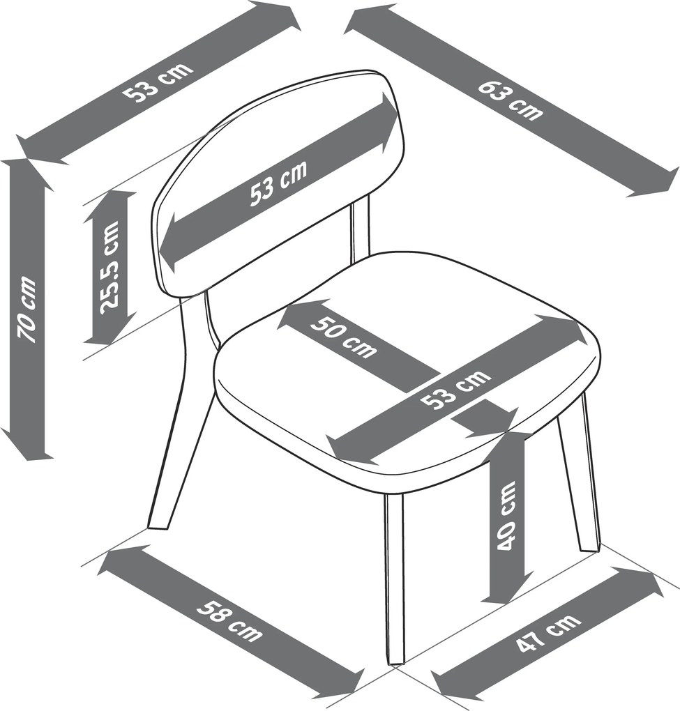 Tchibo - Lounge židle - barva: šedá