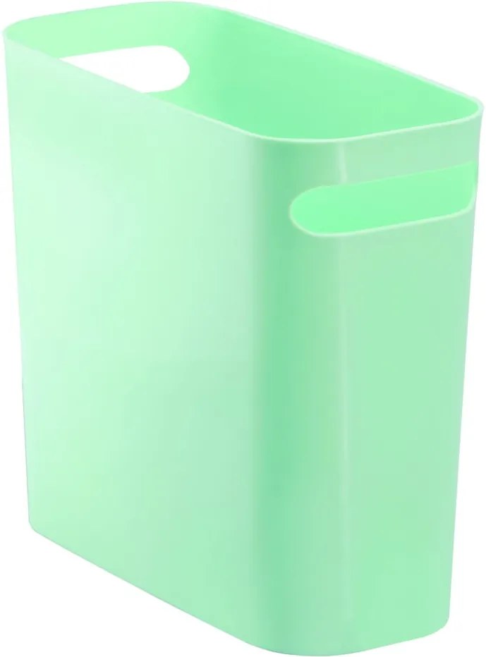 Zelený odpadkový koš iDesign Una, 8,8 l