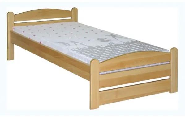 Dřevěná postel Šrek