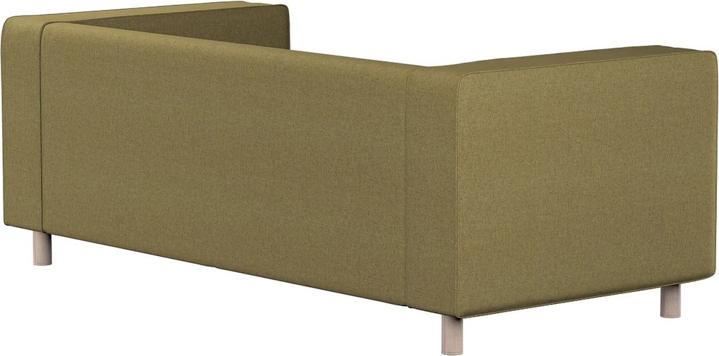 Potah na pohovku IKEA Klippan 2-místná barva zelená látka pletený vzor