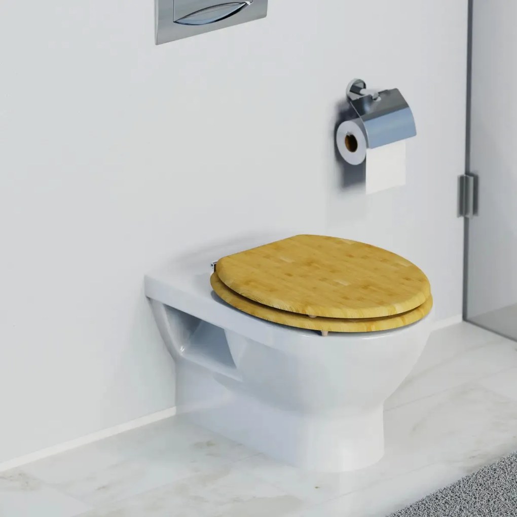 Eisl Sanitär WC prkénko Natural Bambus 81001