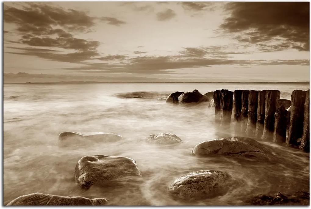 Obraz Kameny a moře , vícedílný