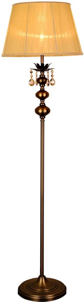 Stojací lampa v klasickém stylu ARSENIO, 1xE27, 60W Clx