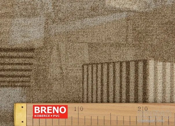 Breno Metrážový koberec EDITOR 40, šíře 400 cm, Vícebarevné