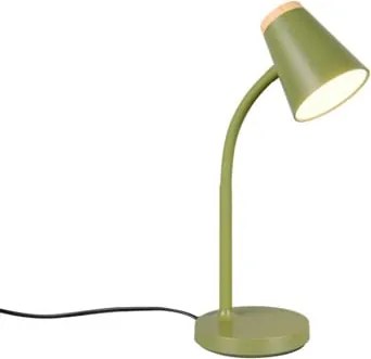 Reality Pongo stolní lampa zelená r55831115 RER55831115