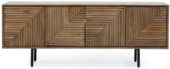 BIZZOTTO dřevěný TV stolek DARSEY 53x140 cm 0746870