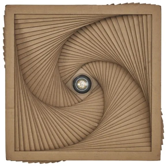 Ledvance - Stropní svítidlo DECOR CARDBOARD 1xE27/15W/230V 40x40 cm