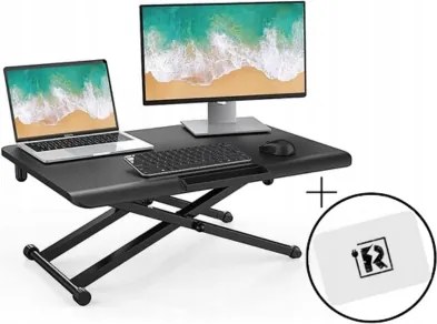 Ergonomický psací stůl 65 x 45 cm Zvýšení počítačového stolu Dárek