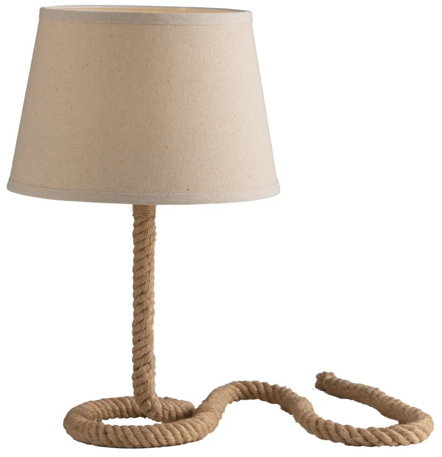 Svítidla Faneurope Rustikální stolní lampa ROPE-L