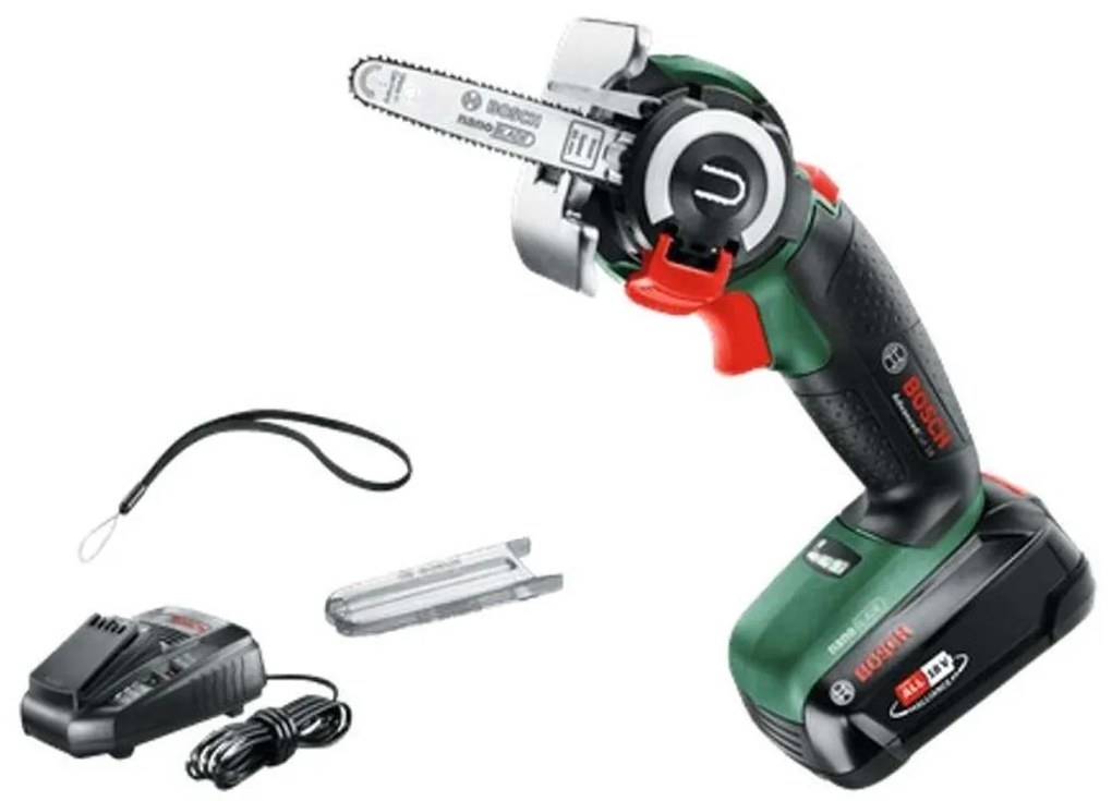 Bosch - 18V AKU prořezávací pila, 1x aku 2,5 Ah Li-Ion, nabíječka 06033D5101