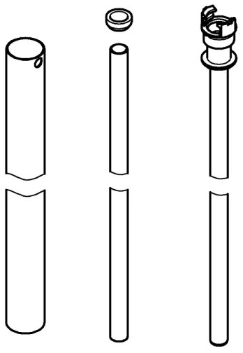 GROHE 48054000 - Sprchová trubka EUPHORIA SYSTEM 15 cm lesklý chrom