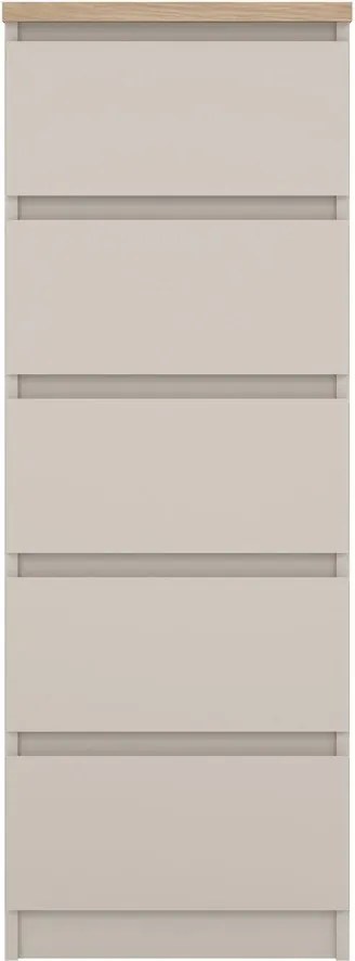 Krémová komoda 40x111x50 cm Naia – Tvilum