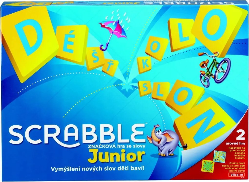 Společenská hra scrabble junior cz