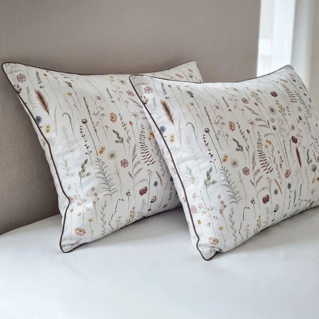 Bavlněné prodloužené povlečení Boho kvítí od Darré Velikost: 140 x 220 + 70 x 90