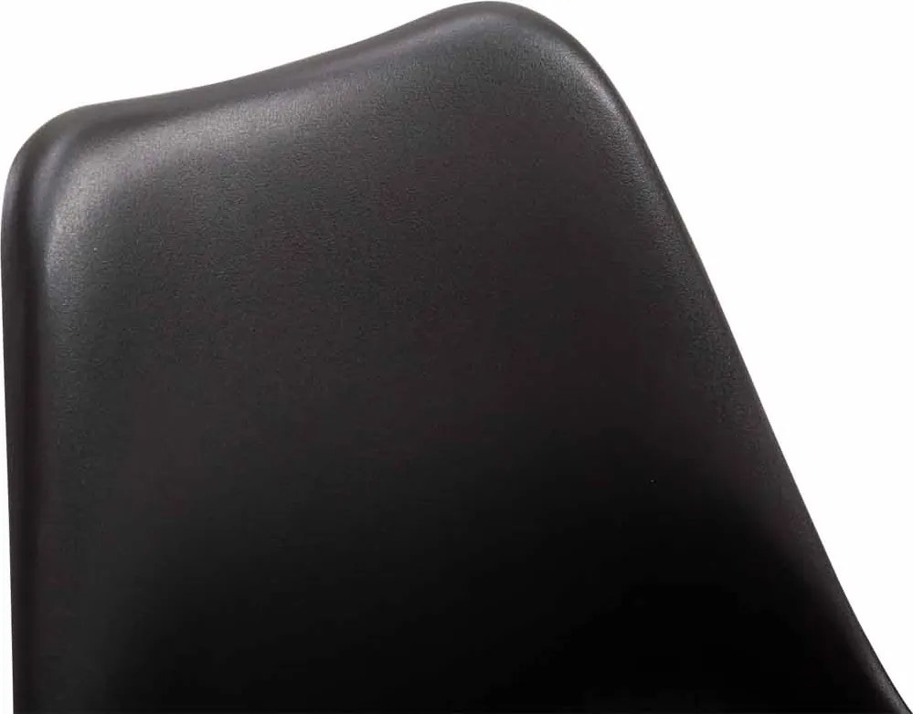 Židle Maverick W plast – černá