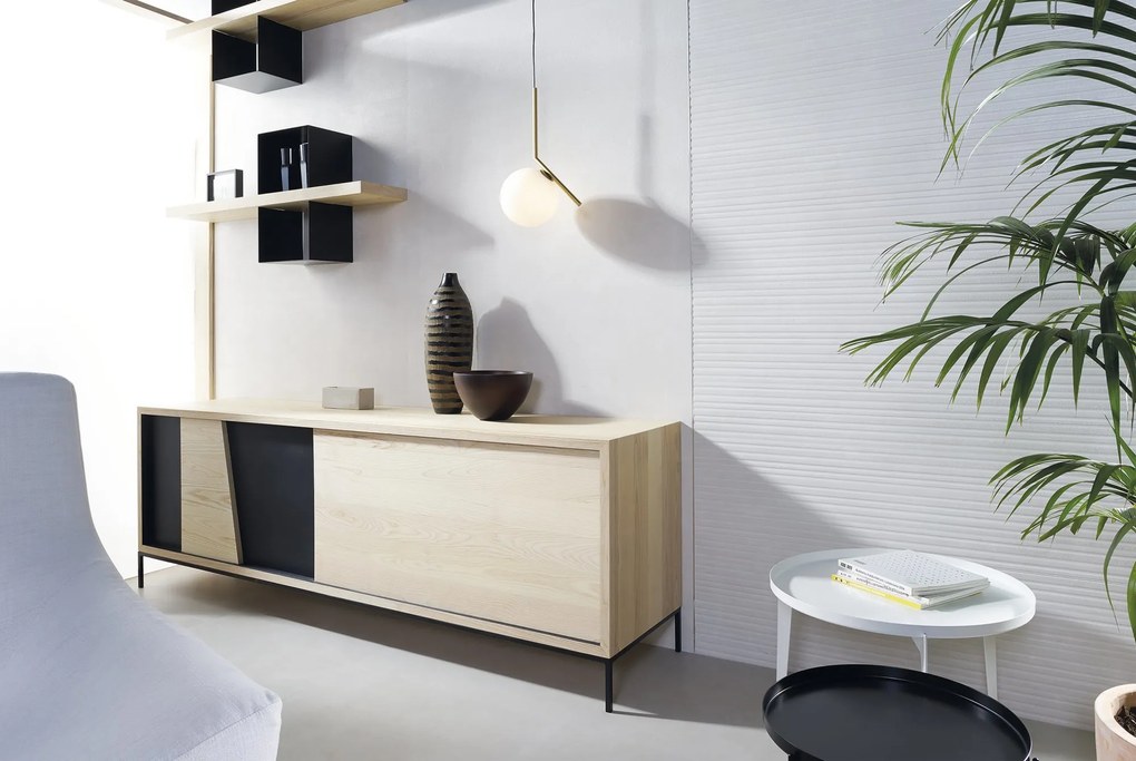 Obklad Azuvi Concept Ruled White 40x120 Mat. Rett. (8435382119521)