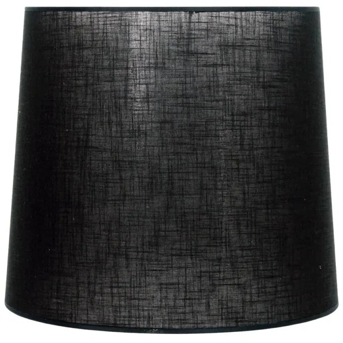 Stínidlo na lampu 40 x 35 cm, černé