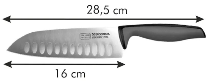 Nůž Santoku PRECIOSO 16 cm