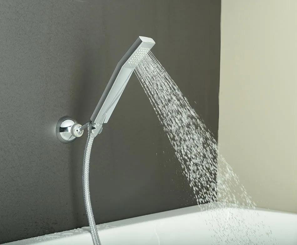 Sapho Ruční sprcha, 210mm, hranatá, ABS/chrom