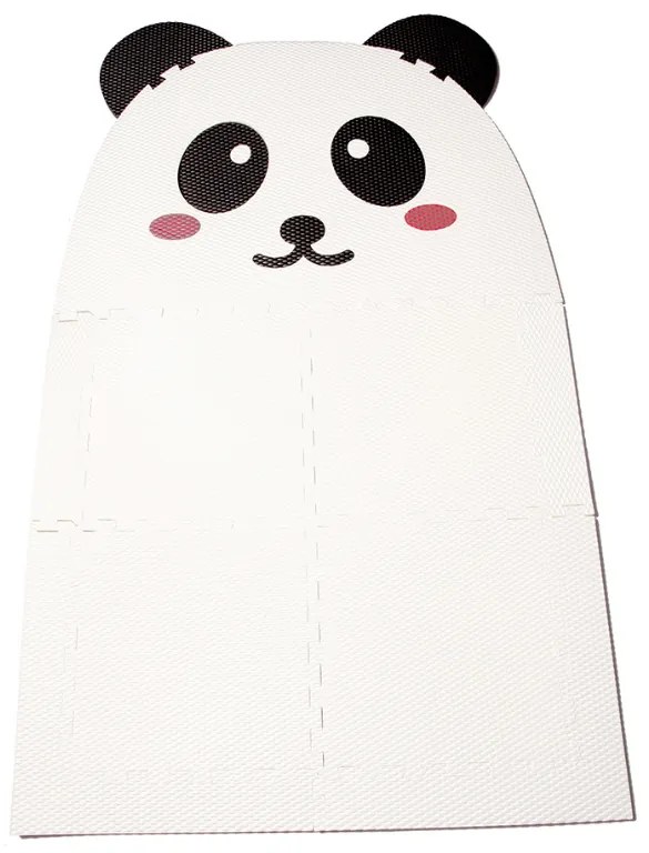 Designový pěnový koberec PANDA do dětského pokoje
