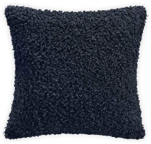 Útulný povlak na polštář z ovčího kašmíru 45 x 45 cm Rozměry (cm): tmavě modrá