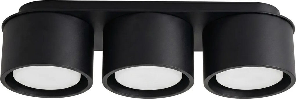 Sollux Lighting Stropní svítidlo MODO 3 černé GX53