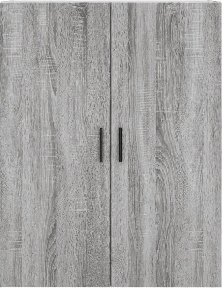 Skříň highboard šedá sonoma 69,5 x 34 x 180 cm kompozitní dřevo 3195809