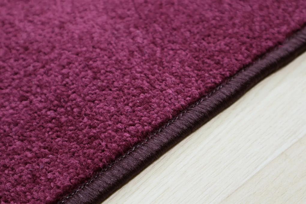 Vopi koberce Kusový koberec Eton fialový 48 - 57x120 cm