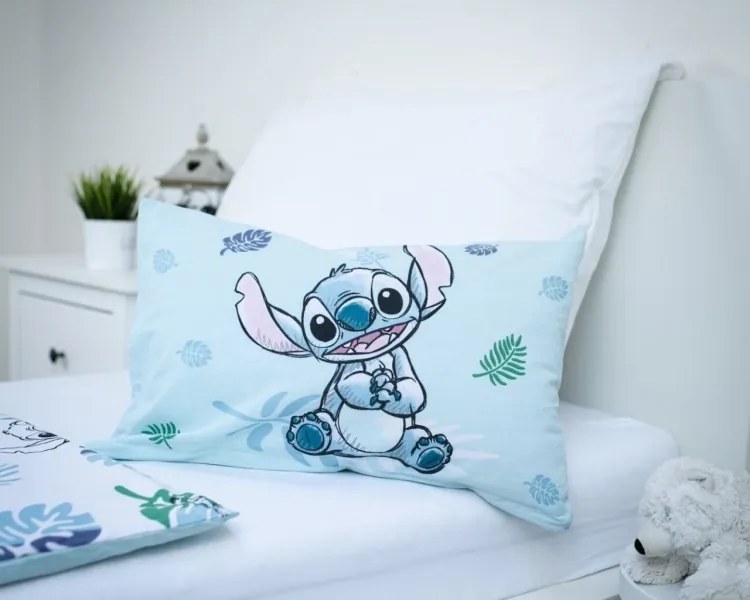 Jerry Fabrics Povlečení do postýlky Lilo and Stitch Frog baby 100x135, 40x60 cm