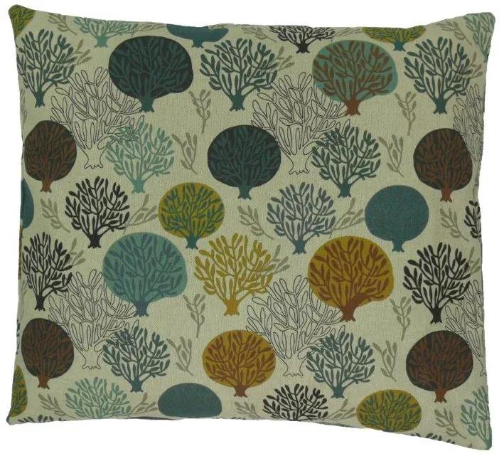 S radostí - vlastní výroba Pohankový polštář - stromy přírodní Velikost: 50 x 65 cm
