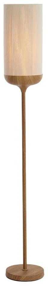 Stojací lampa v přírodní barvě s textilním stínidlem (výška 159 cm) Dania – Light &amp; Living