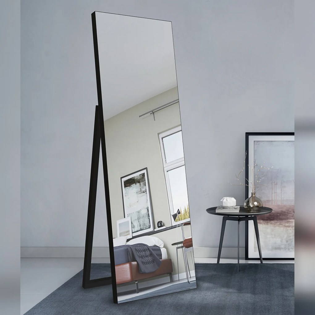 Zrcadlo Ilex Black Rozměr: 60 x 150 cm