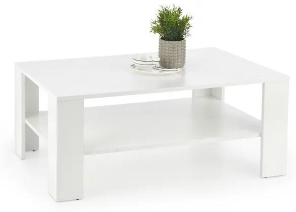 Halmar konferenční stolek KWADRO barevné provedení bílá