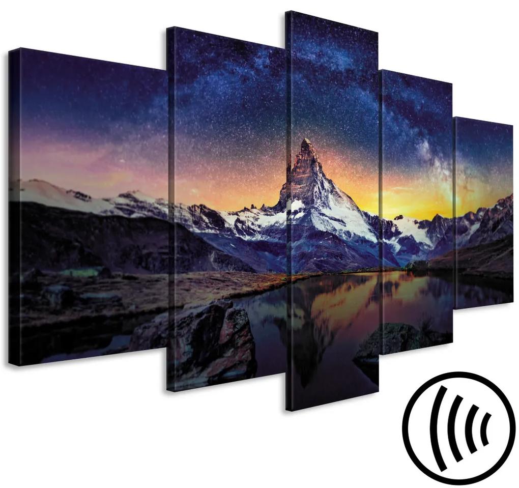 Obraz Matterhorn (5dílný) široký