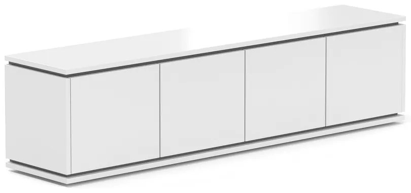 Závěsná skříň Creator 162,8 x 35 x 40 cm, antracit / bílá