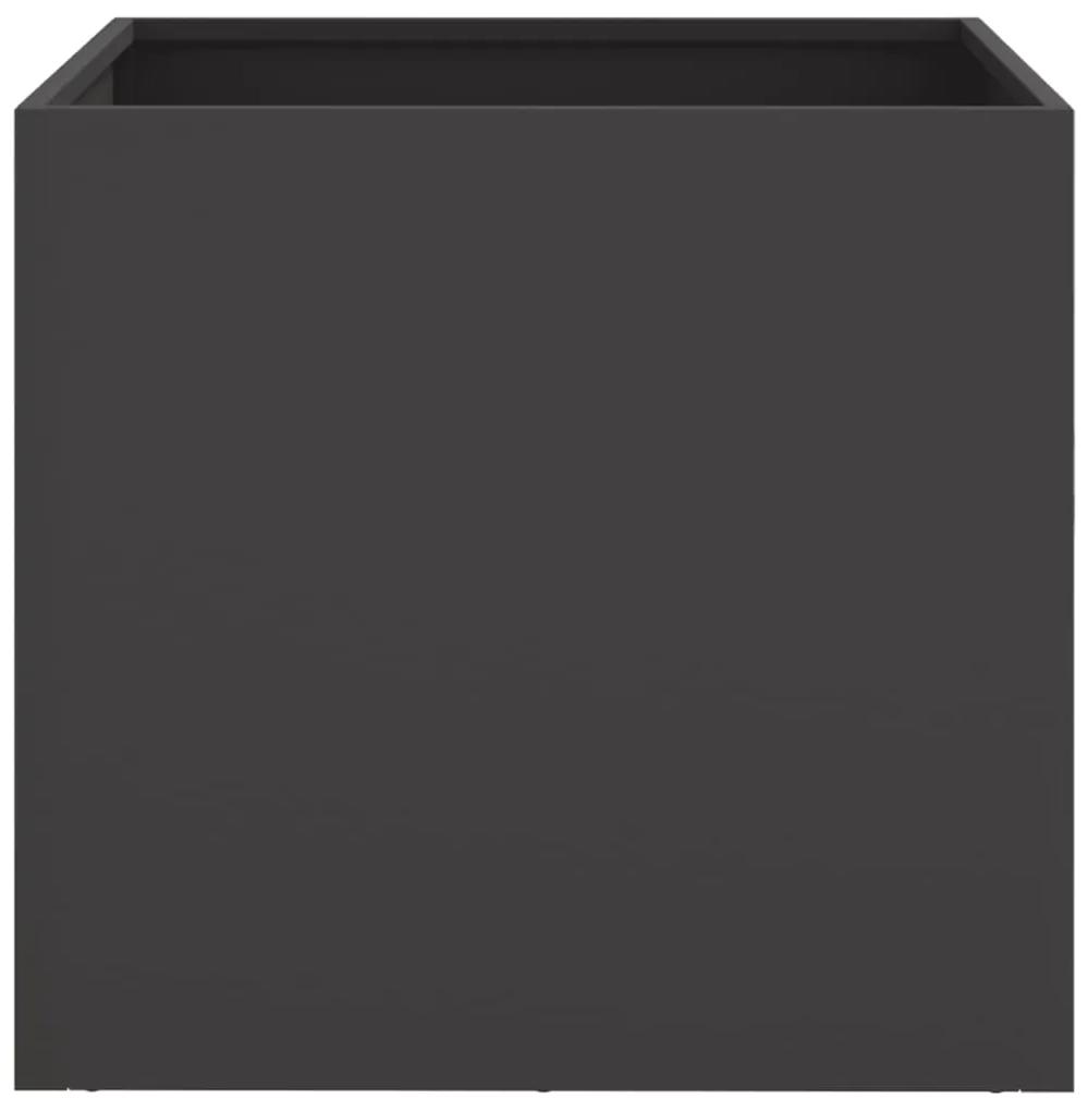 Truhlík černý 42 x 40 x 39 cm ocel válcovaná za studena - Default Title