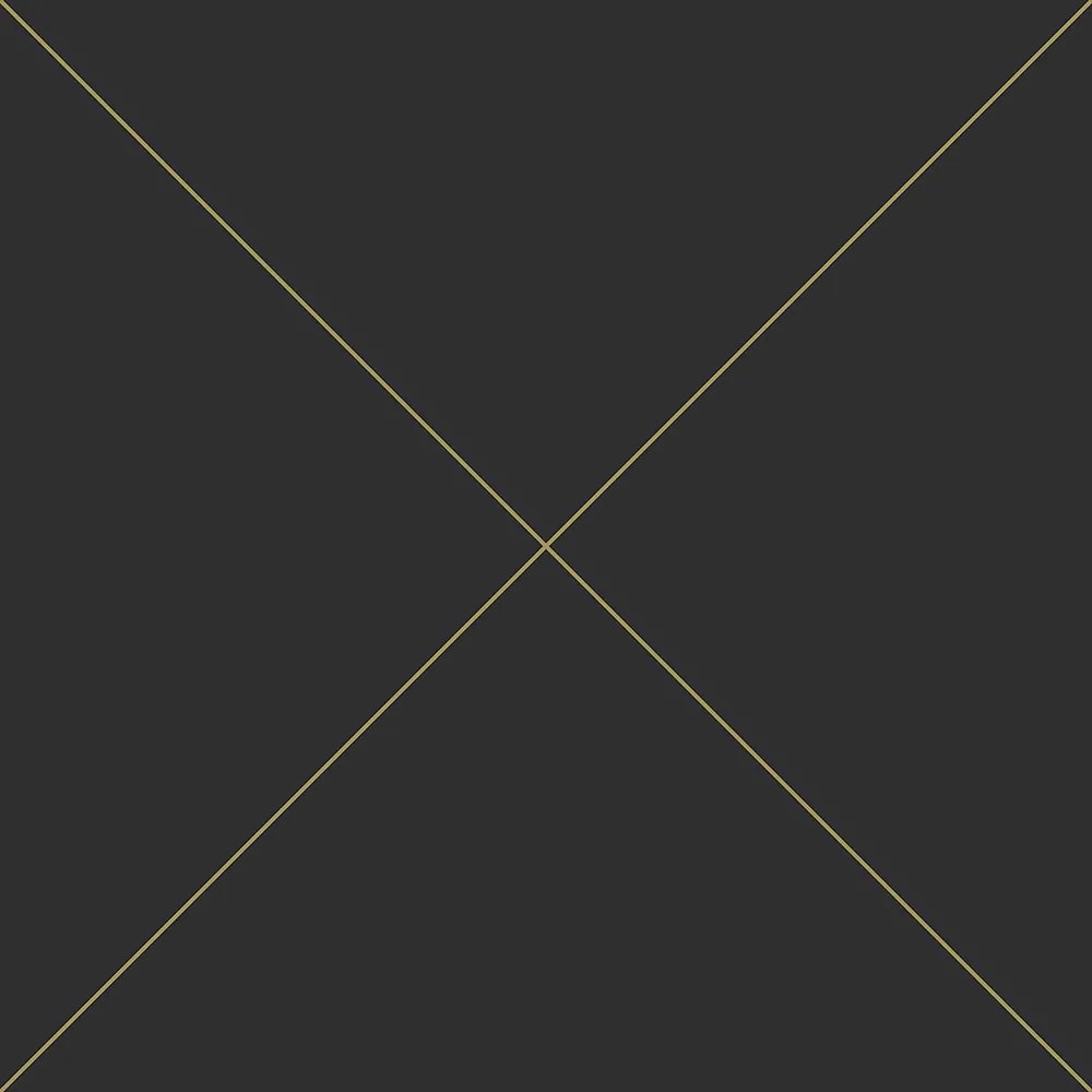 Origin Černá vliesová tapeta, zlaté obrysy čtverců 347719 rozměry 0,53 x 10,05 m