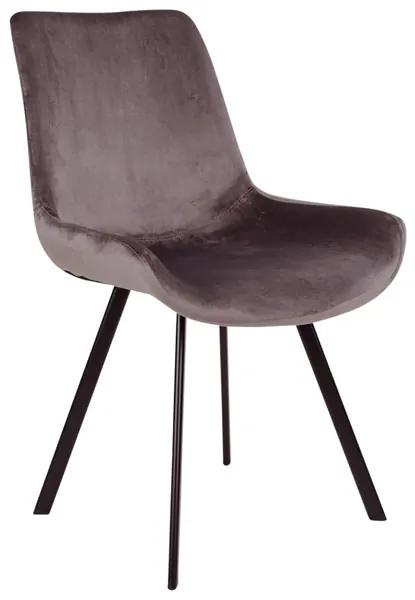 Memphis jídelní židle fialová/černá