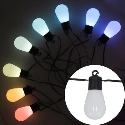 LED girlanda s aplikací a dálkovým ovládáním 12m+3m