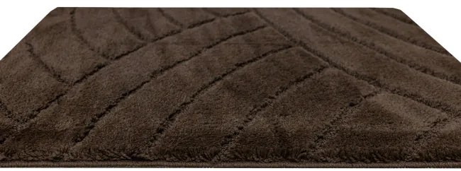 Koupelnový kobereček Sash Wenge pruhy