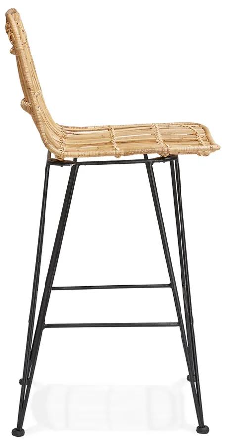 Přírodní barová židle Kokoon Mia Mini