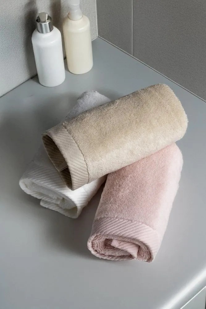 Malý ručník MICRO COTTON 30x50 cm Bílá