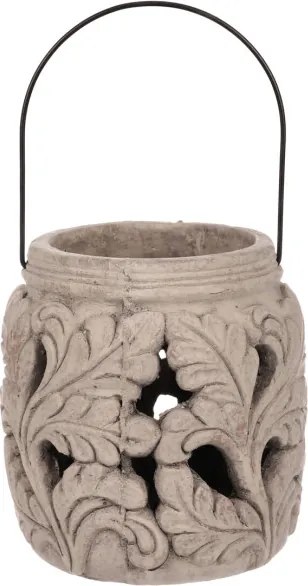 Betonová lucerna šedá FD6519