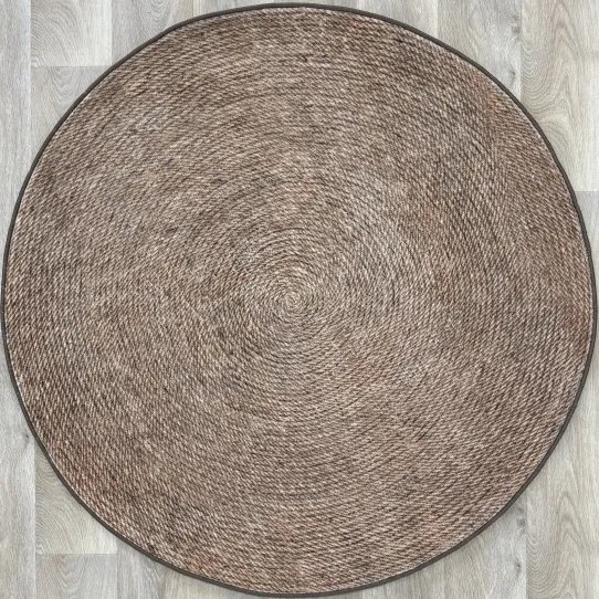 Protiskluzový koberec BARI PRINT 250738W-1 kruh