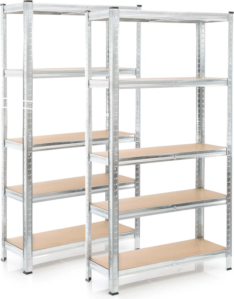 Dílenský regál Wiltec – 180 × 90 × 45 cm, 875 kg (64867)