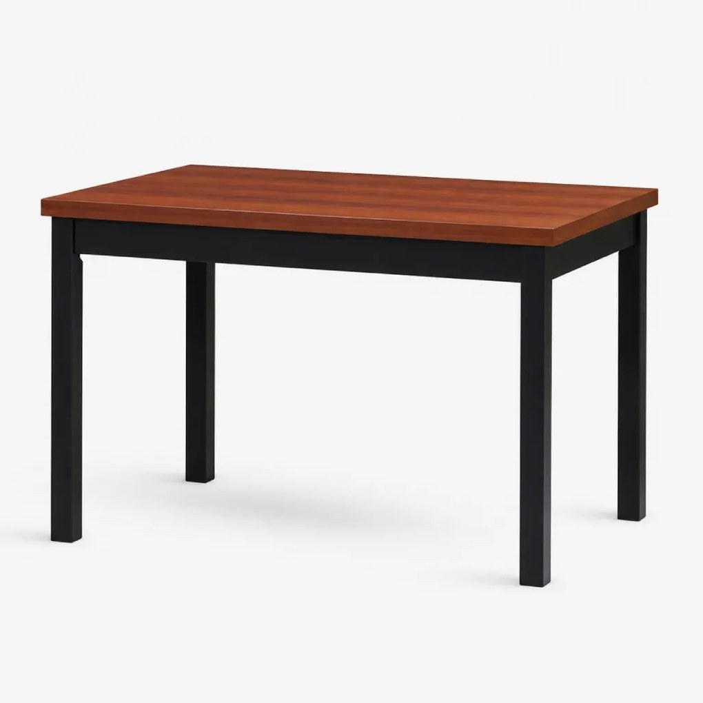 Stima Stůl W21 120x80 + 40 cm ořech černá