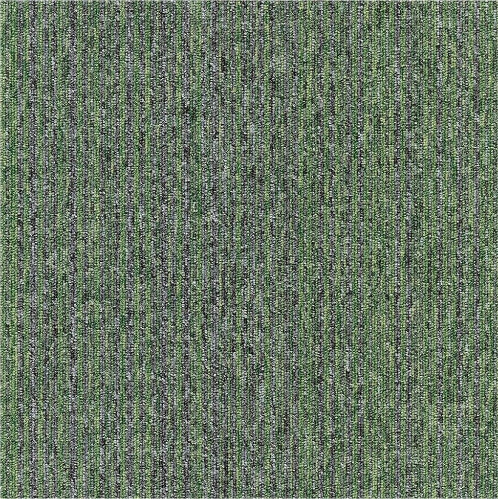 Tapibel, Kobercový čtverec Coral Lines 60376-50 zeleno-šedý 50 x 50 cm, chodba / předsíň