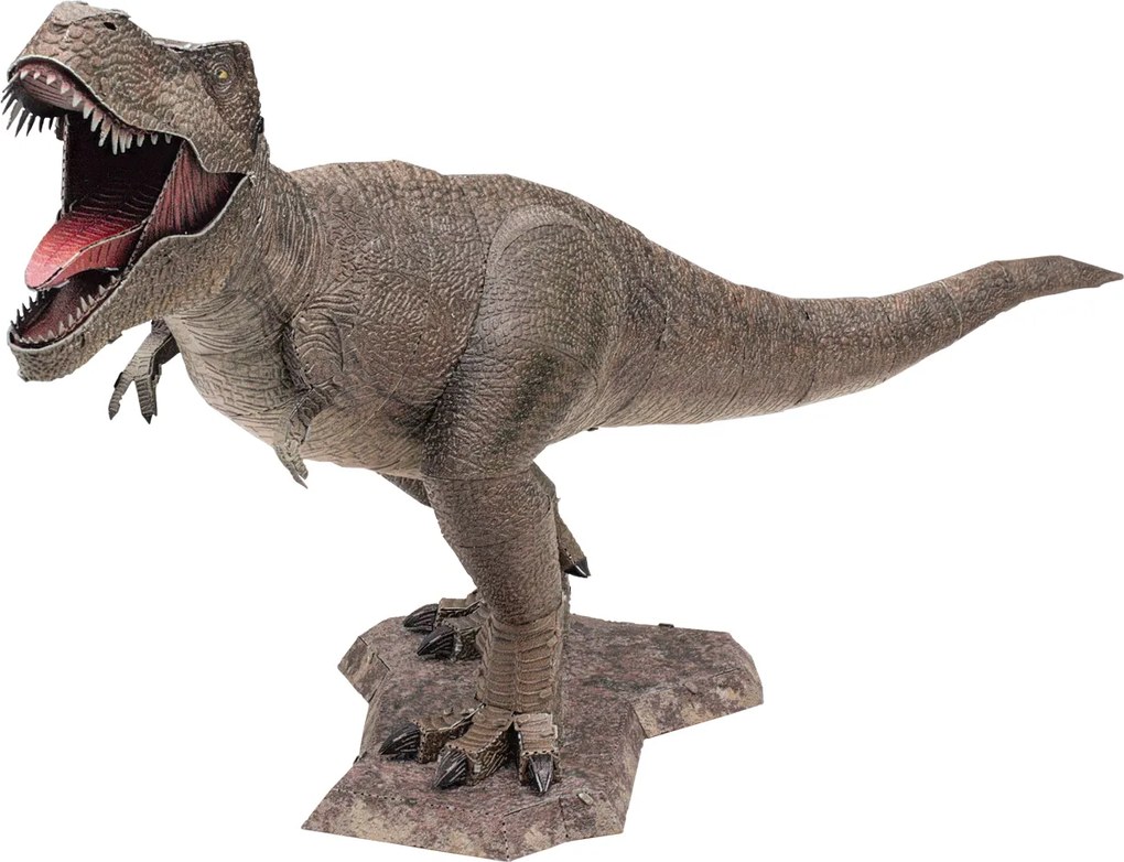3d puzzle metal earth luxusní ocelová stavebnice tyrannosaurus rex