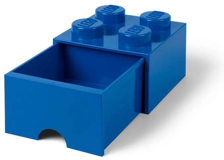 Modrý úložný box se šuplíkem LEGO®