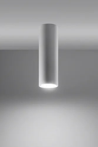 Stropní svítidlo SOLLUX Lagos 20 GU10 1x40W bez zdroje ocel bílá SL.0997